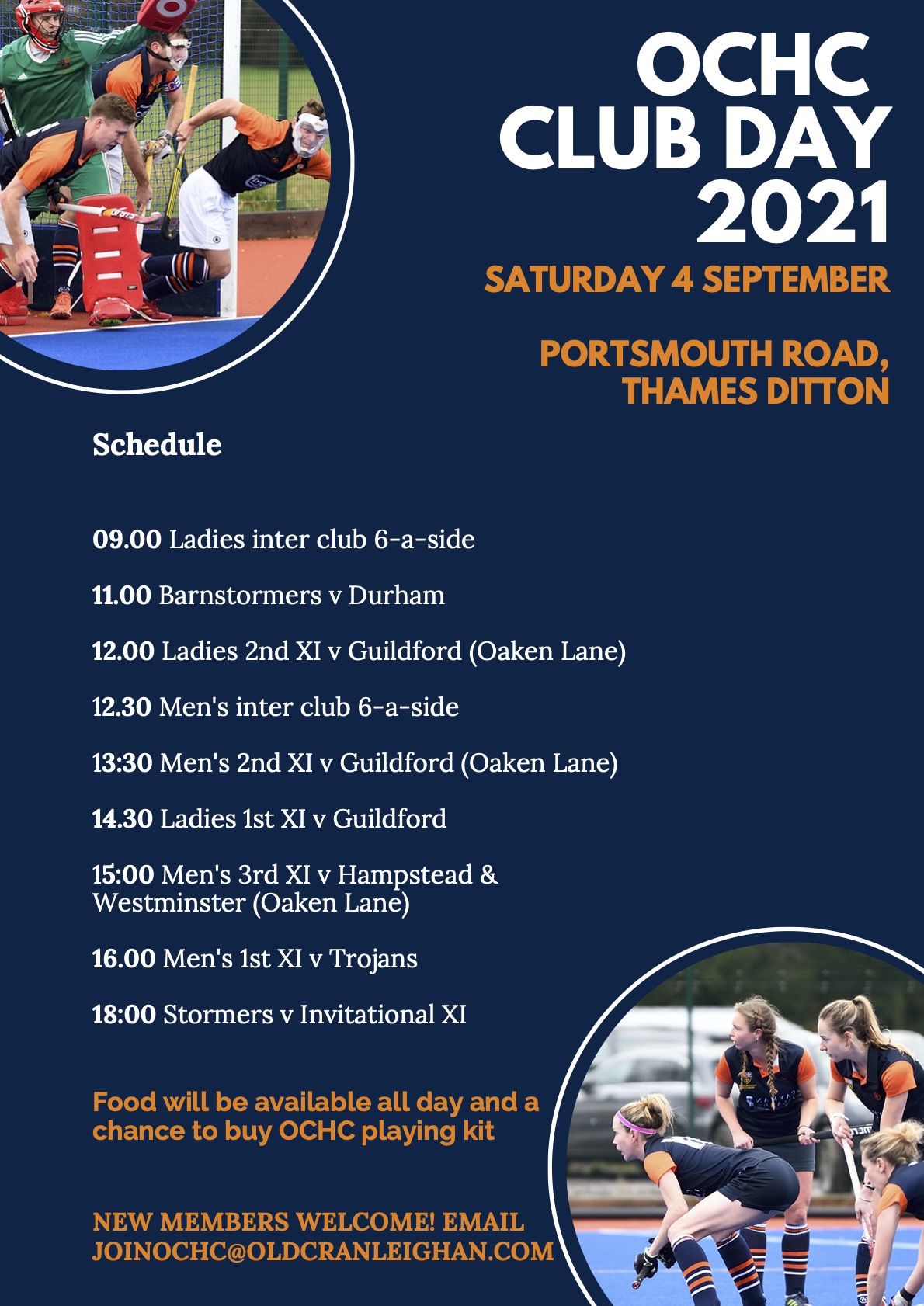 OCHC Club Day - OC Hockey Club